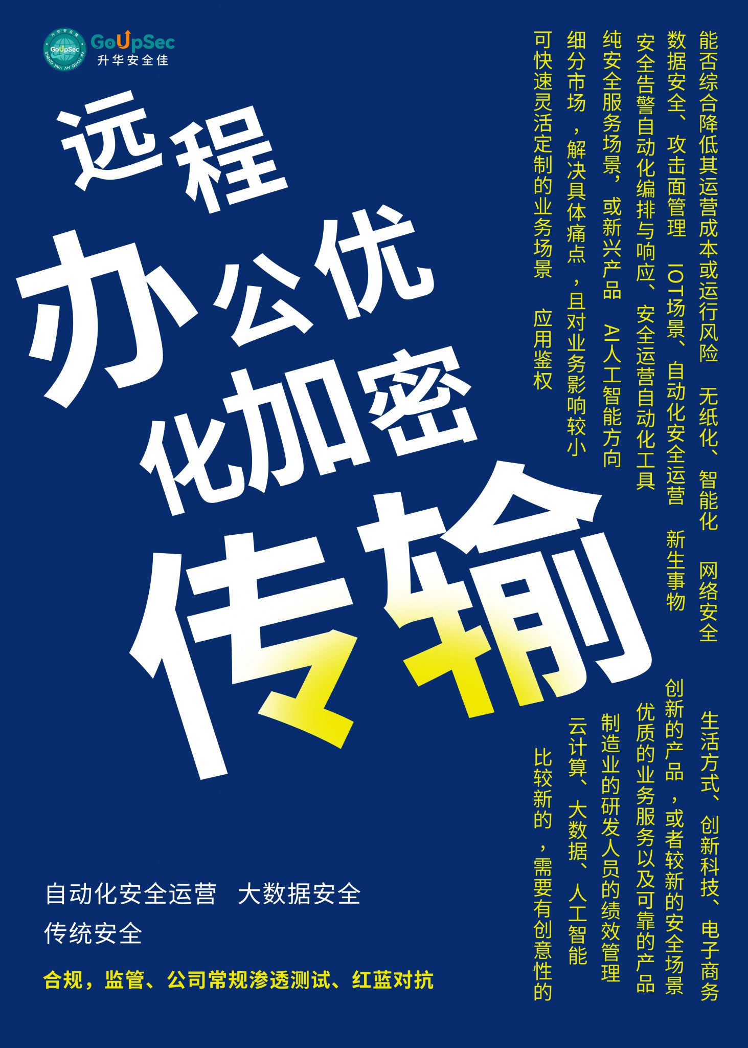 《中国网络安全新势力调查报告》——甲方认可的30家网络安全创业公司 - GoUpSec